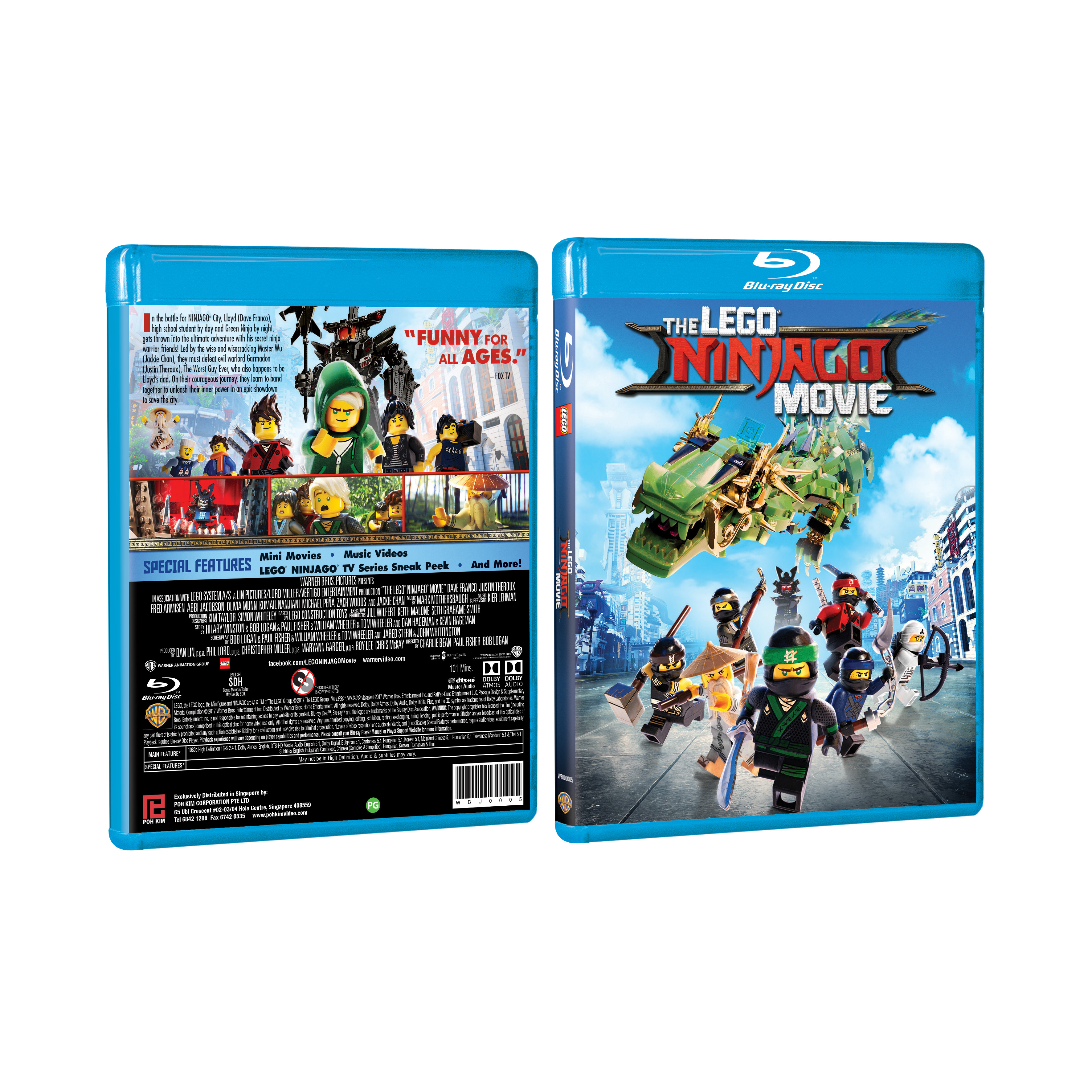 The Lego Ninjago Movie (BD) - Poh Kim Video