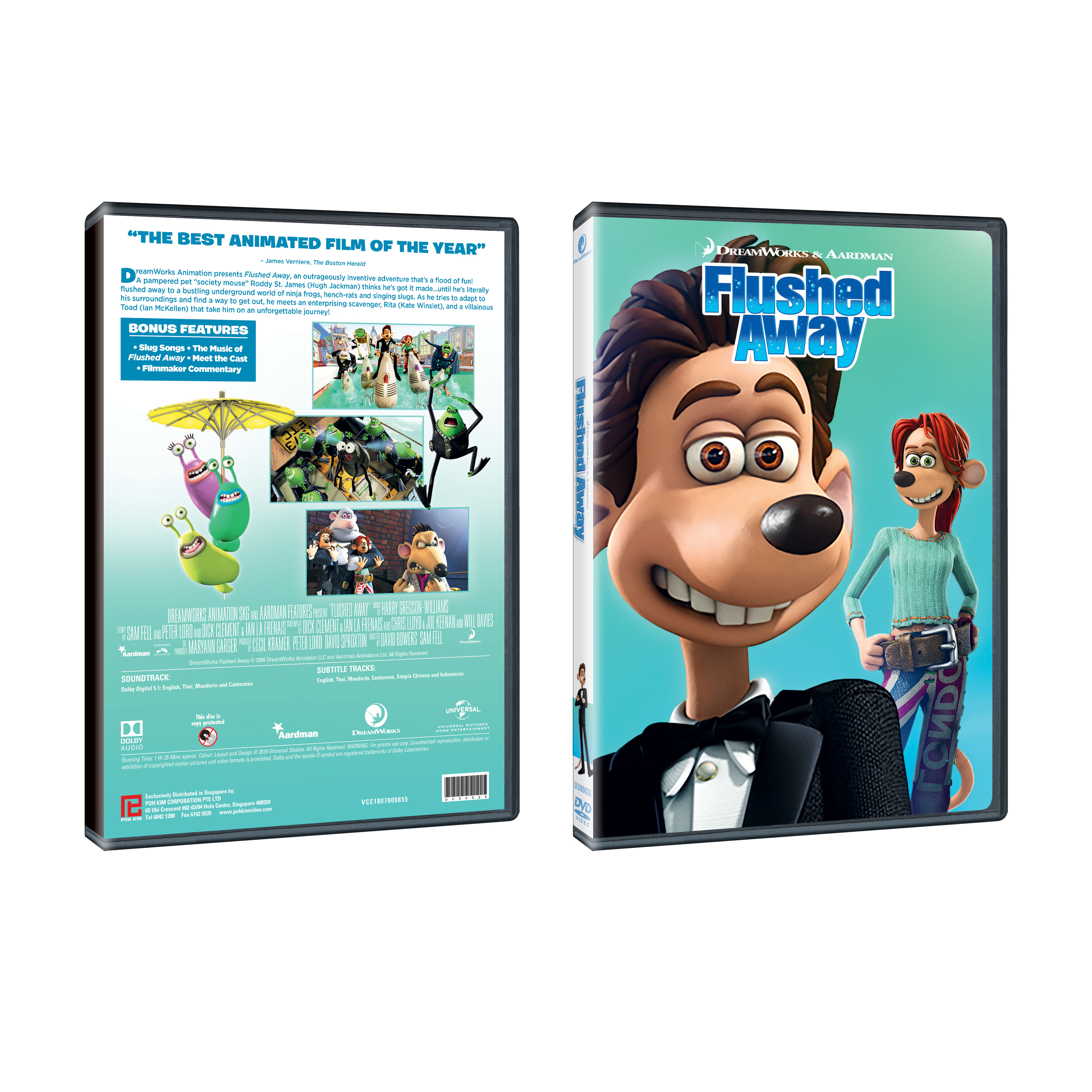 Flushed Away Dvd Poh Kim Video