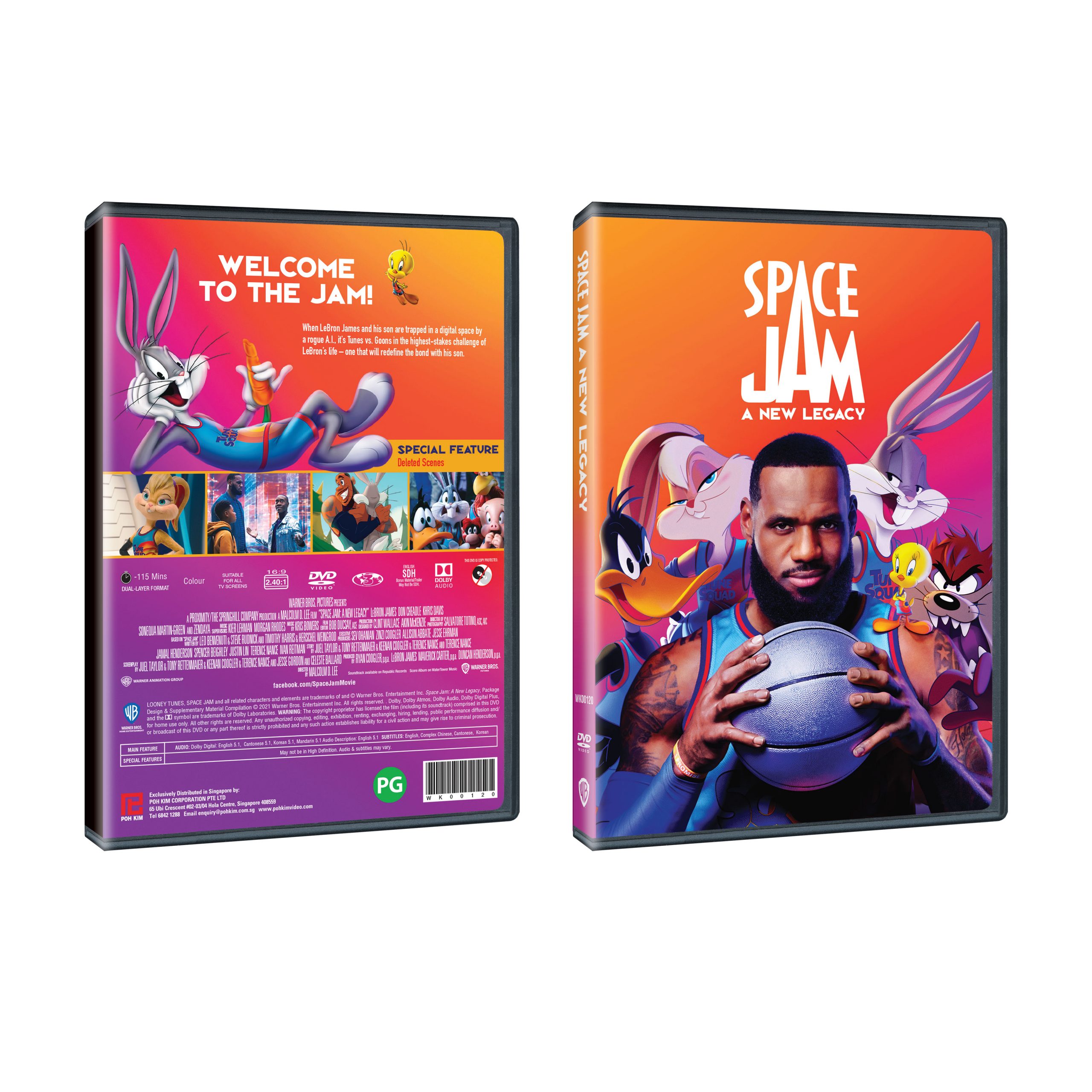 Space Jam A New Legacy Dvd Poh Kim Video